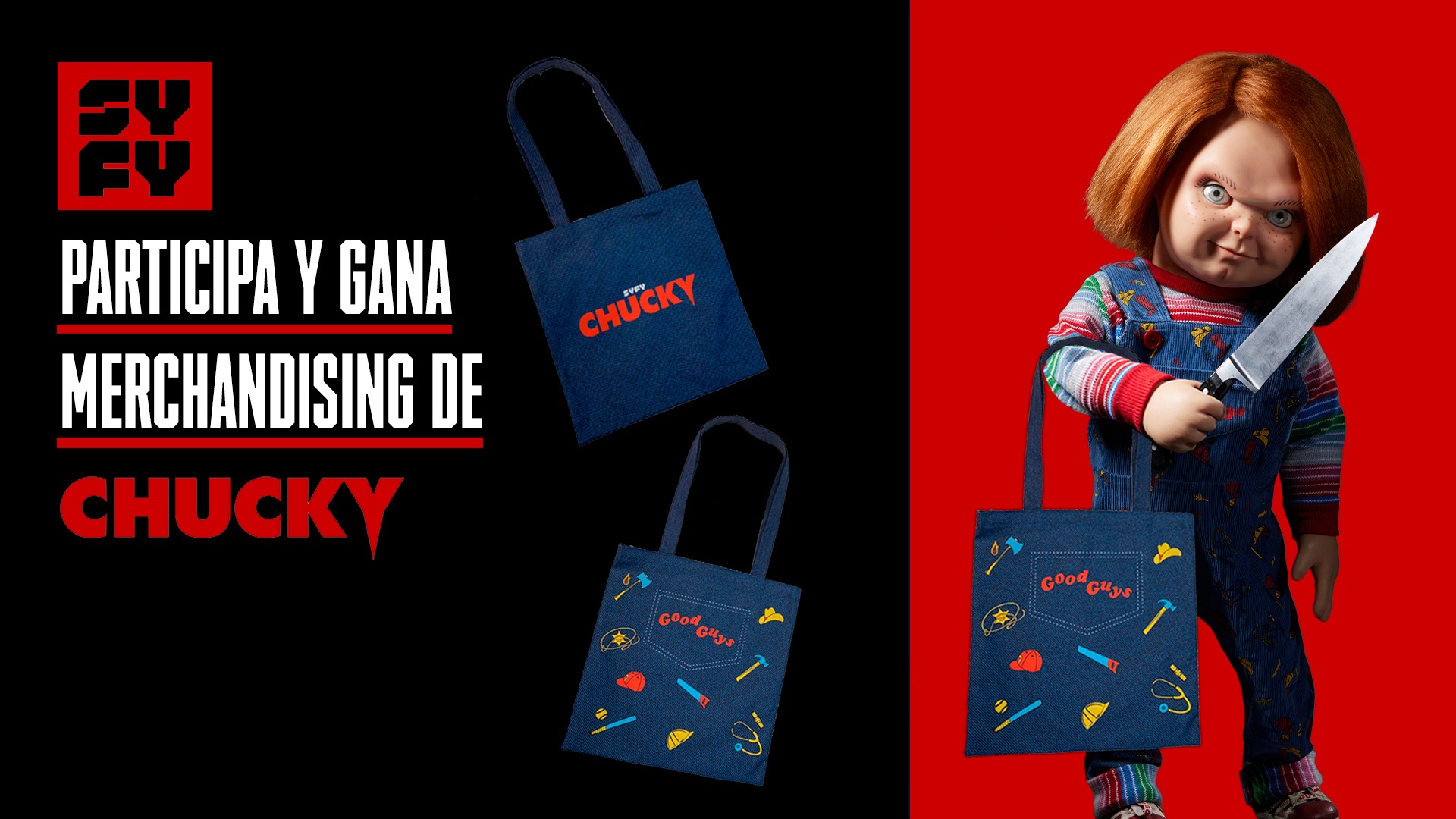 ¿Quieres ganar un pack de merchandising de ‘Chucky’? | SYFY España